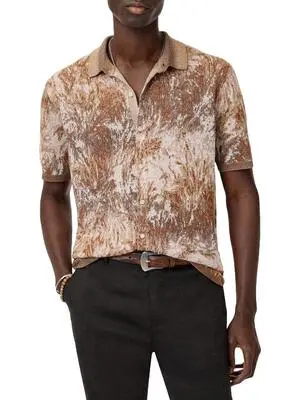 JOHN VARVATOS Demonte Short Sleeve Cardigan