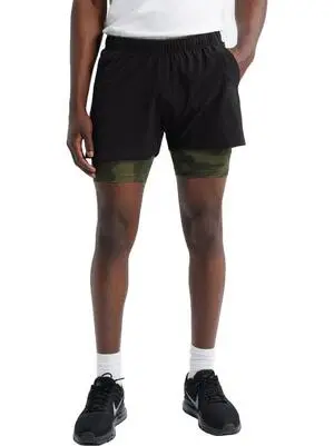 ROARK Lined Training Shorts - Black