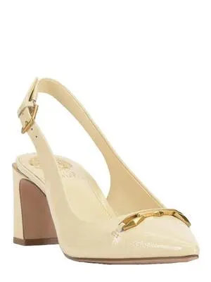 Vince Camuto Hamden Pointed Toe Slingback Pump - Butter