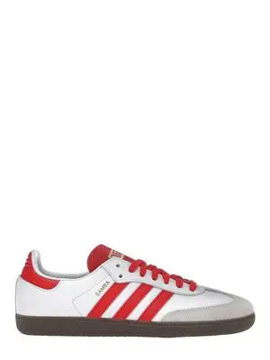 Adidas Samba Union Berlin Sneakers - Footwear White/vivid Red/gum 5