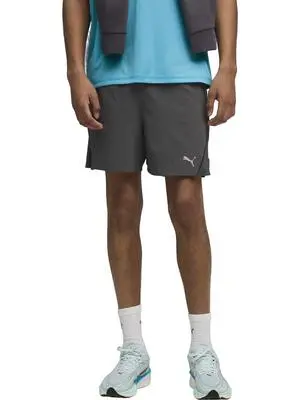 PUMA Run Velocity 5" Running Shorts - Gray
