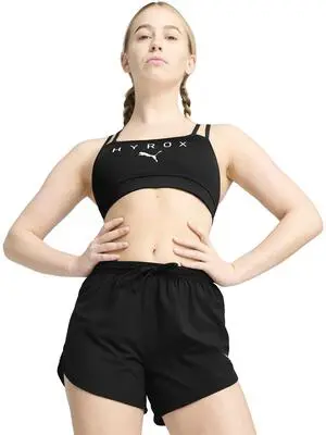 PUMA X Hyrox Move Moisture Wicking, Low Impact Sports Bra - Black