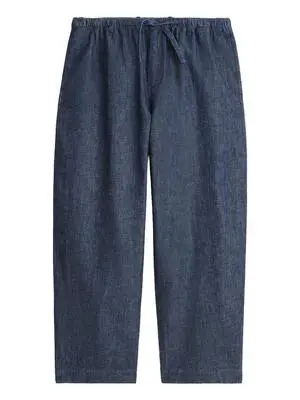 Cos Barrel-leg Denim Pants - Blue
