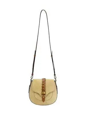 Isabel Marant Small Saddle Bag - Neutrals