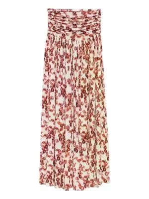 Isabel Marant Gwendy Maxi Skirt - Pink