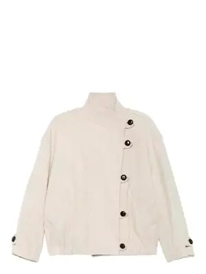 Isabel Marant Hanis Coat - Neutrals