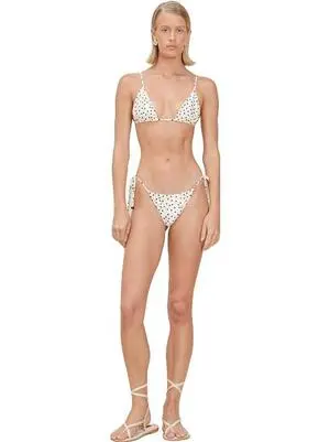 Devon Windsor Emerson Triangle Bikini Top - Natural