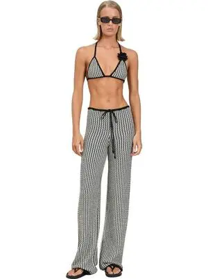 Devon Windsor Milo Knit Pant - Natural