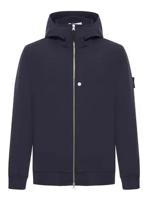 Stone Island Zip-up Coat - Blue