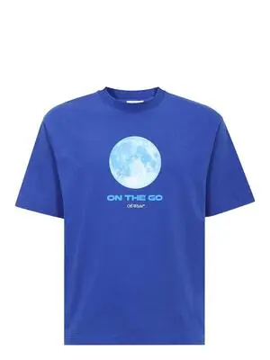 Off-White Onthego Moon Skate T-shirt - Blue