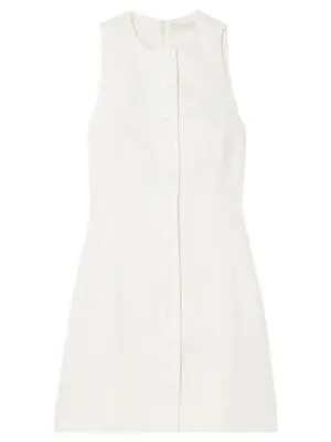 FAITHFULL THE BRAND Seema Linen Mini Dress