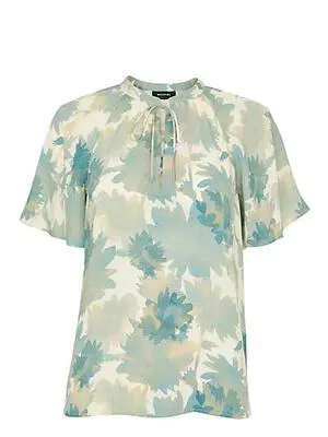 Whistles Floral-print Woven Blouse - Multi-coloured
