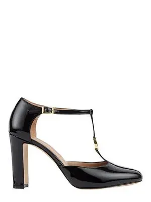 LK BENNETT Almina Heeled Mary Jane Shoes - Bla-black