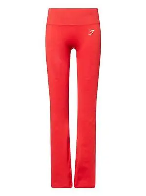 GYMSHARK Vital Sculpt Seamless Fla Studio Leggings Xs Red