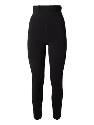 Alaïa Stretch-knit Leggings - Black