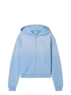 SKIMS French Terry Zip-up Hoodie - Blue