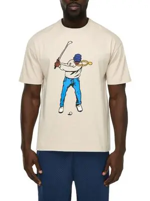 EASTSIDE GOLF Swingman Graphic T-shirt - Pumice