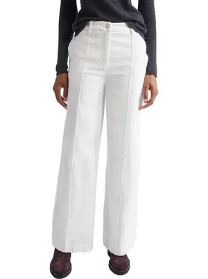 Eleventy Wide-leg Trousers - 01 White