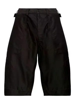 MAISON MARGIELA Cotton Utility Shorts - Black