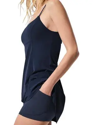 Alo Yoga Breezy Tennis Dress - Navy