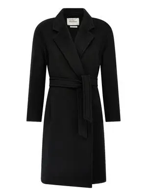 Max Mara Melinda Mid-length Cashmere Coat - Black