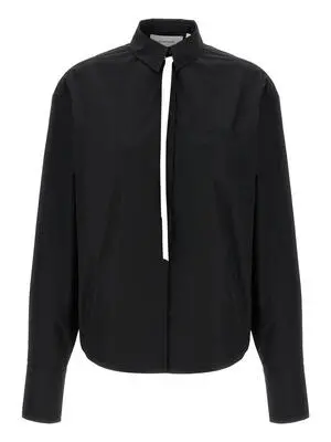 SPORTMAX Gesso Cotton Poplin Shirt