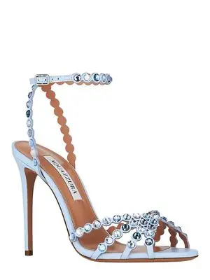 AQUAZZURA Tequila 105 Sandals - Baby Blue