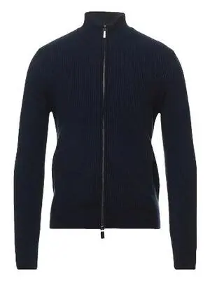 MOORER Cardigan In Cashmere - Blue