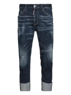 Dsquared2 Tapered Jeans With Five Pockets - Blue