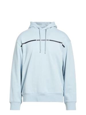 Armani Exchange Cotton Hooded Sweatshirt - Blue