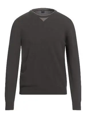 Fedeli Sweater In Virgin Wool And Cashmere - Grey