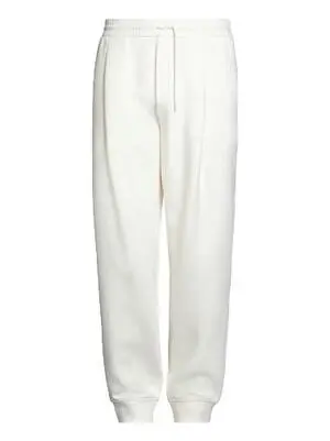 Emporio Armani Relaxed Fit Track Pants - White