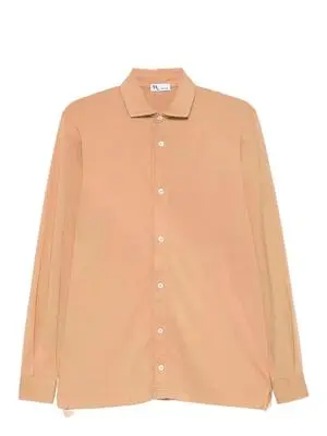 DOPPIAA Long-sleeve Shirt - Brown