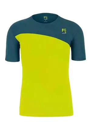 KARPOS Averau Colour-block Short-sleeve T-shirt - Green