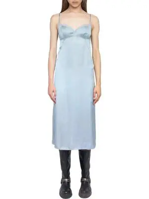 Zadig&Voltaire Rialta Midi Dress - Blue
