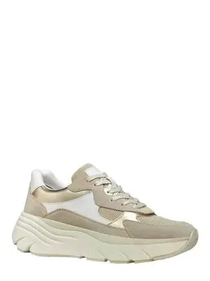 Geox Diamanta Panelled Sneakers - Neutrals