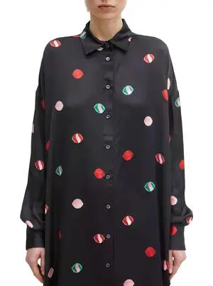 Fiorucci Graphic-print Shirt - Black