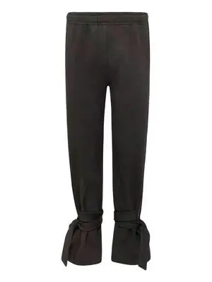 JW Anderson Tie-fastening Cuffed Trousers - Brown