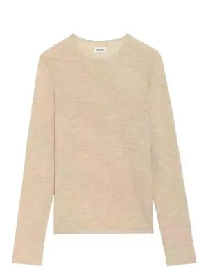 Zadig&Voltaire Long-sleeve Cashmere Sweater - Neutrals