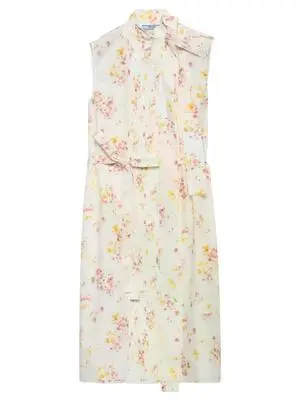 Prada Floral-print Dress - Pink