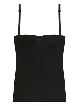 COURREGES Spaghetti-Strap Bustier Top