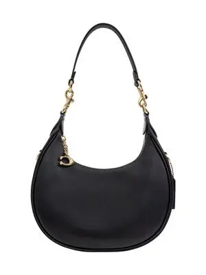 COACH Leather Shoulder Bag - Black