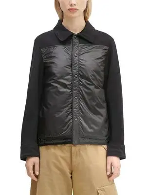 Y3 Panelled Button-Fastening Jacket