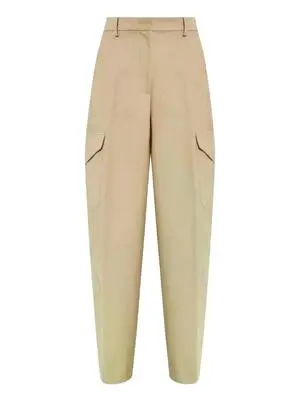 Givenchy Tapered Cargo Trousers - Neutrals