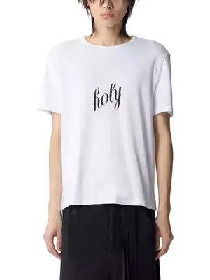 ANN DEMEULEMEESTER Baptist Printed T-shirt - White