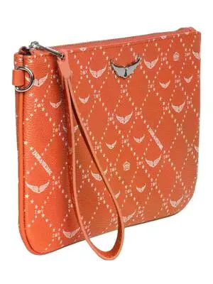 Zadig&Voltaire Zadig&Voltaire Z Monogram Clutch Orange