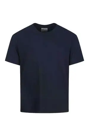 BALLANTYNE Crew-neck Cotton T-shirt - Blue