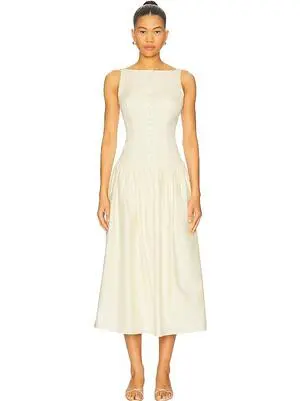 MIRROR PALAIS Lady Length Dress - Lemon