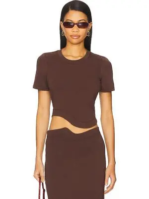 Lna Jade Top - Brown