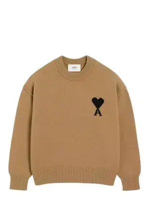 Ami Ami De Coeur Sweater 288 Camel/black